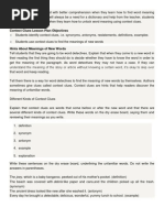 Context Clues in ELA for Grade 2 | PDF