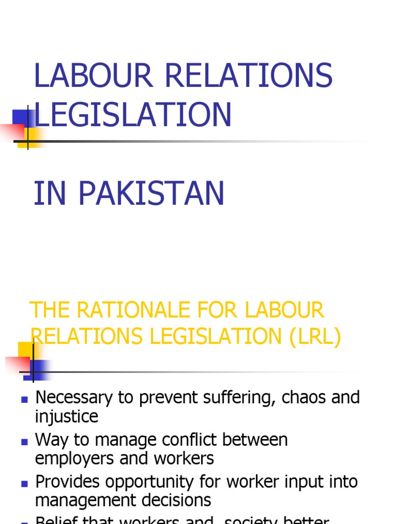 Labour Relations & Laws | PDF | Collective Bargaining | Trade Union