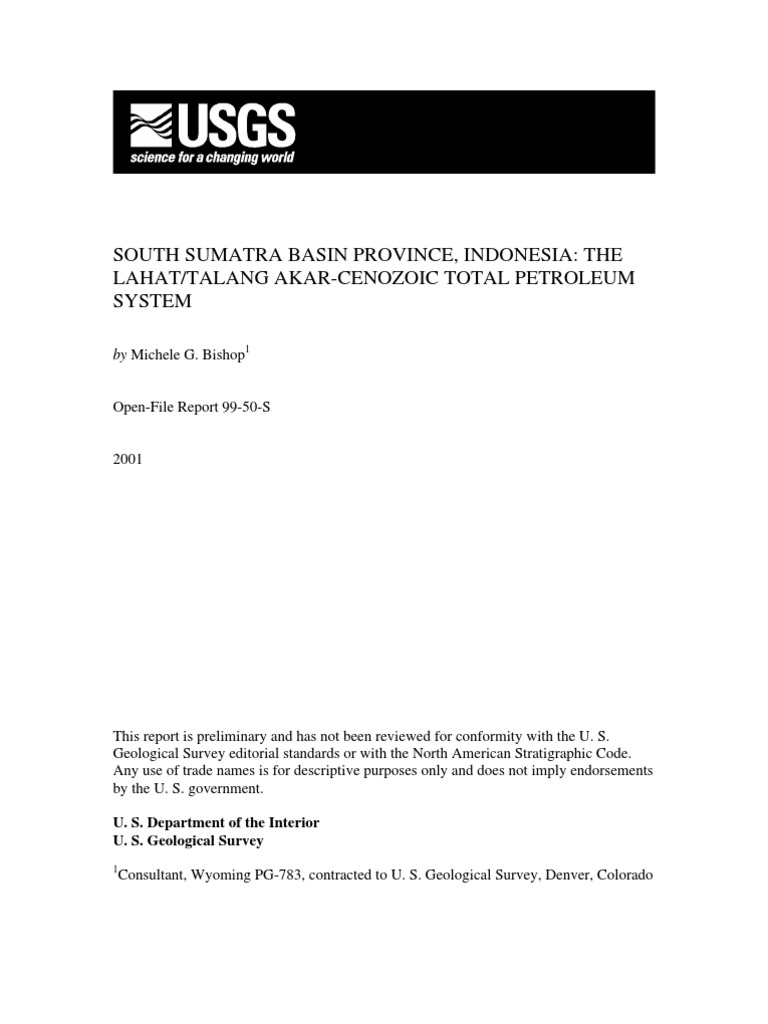 South Sumatra Basin Petroleum System | PDF | Petroleum Reservoir ...