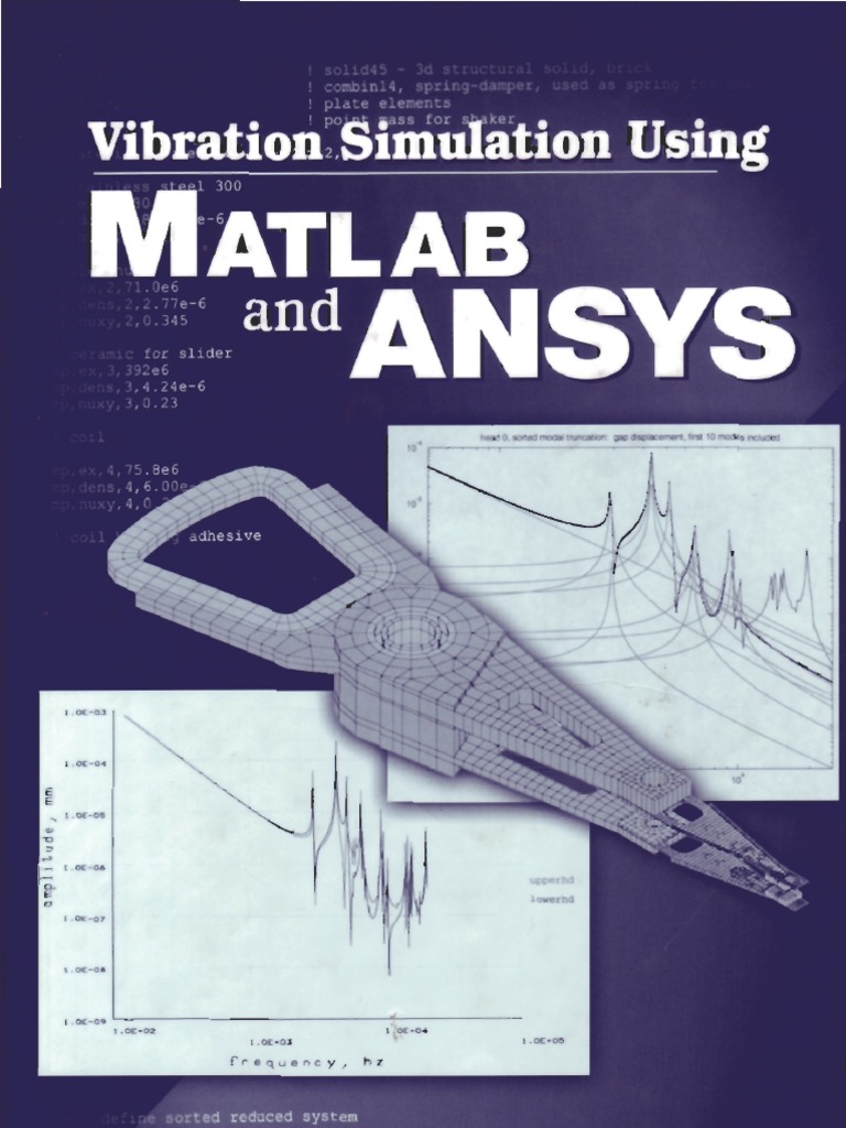 Vibration Simulation Using Matlab and ANSYS | PDF | Computers