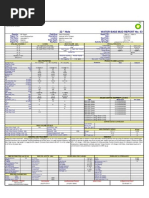 CaCl2 Table | PDF | Parts Per Notation | Chemical Substances