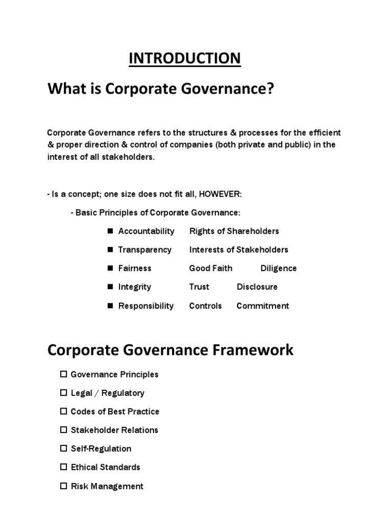 Corporate Governance of Itc | Board Of Directors | Governance
