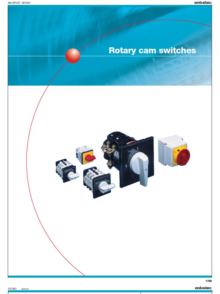 Rotary Cam Switches | PDF | Switch | Power (Physics)