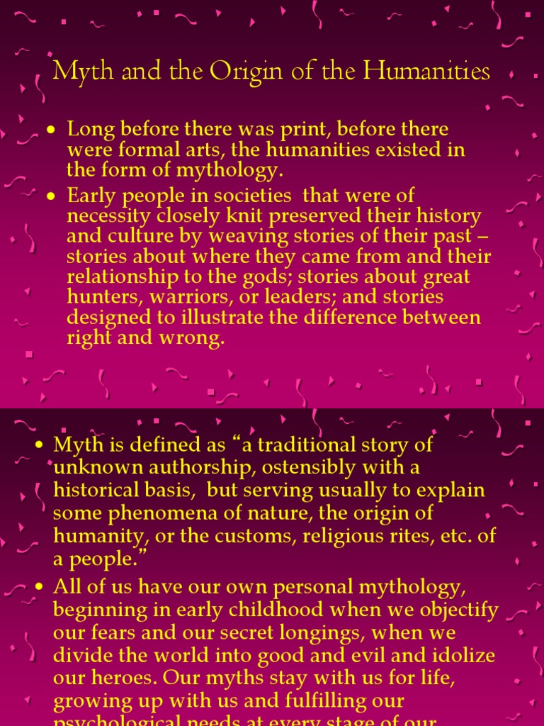 MDC HUM 1020 Ancient Greece-Greek Myth and The Origin of The Humanities ...