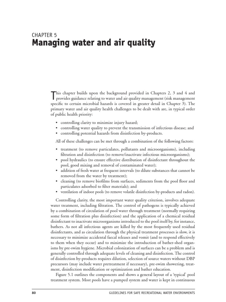 Managing Water and Air Quality Managing Water and Air Quality | PDF ...
