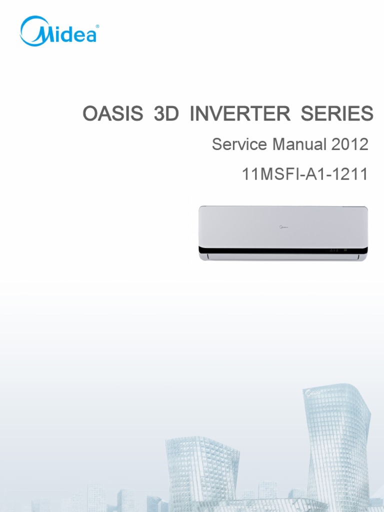 Service Manual For Oasis 3D Inverter Series (60Hz) | PDF | Air ...