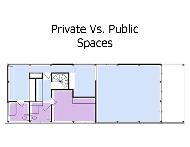Private vs. Public Spaces | PDF