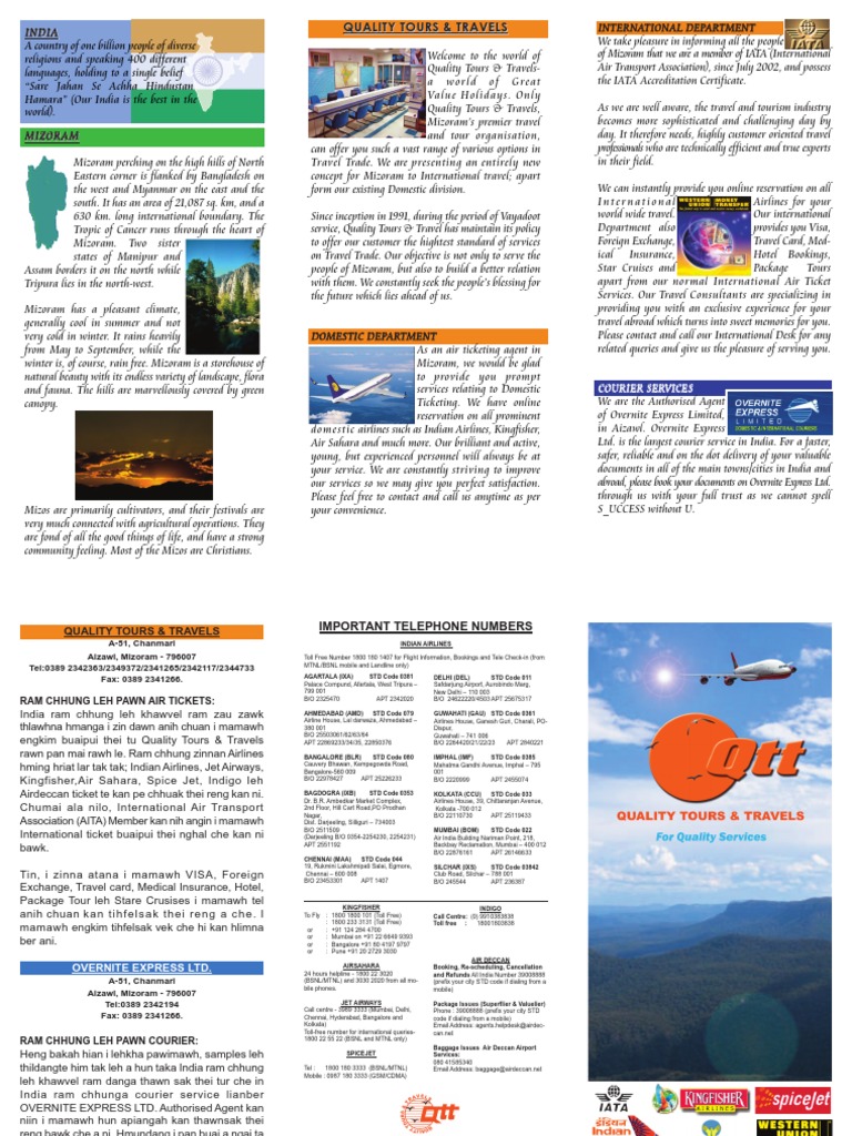 Brochure | PDF | Airlines | Aviation