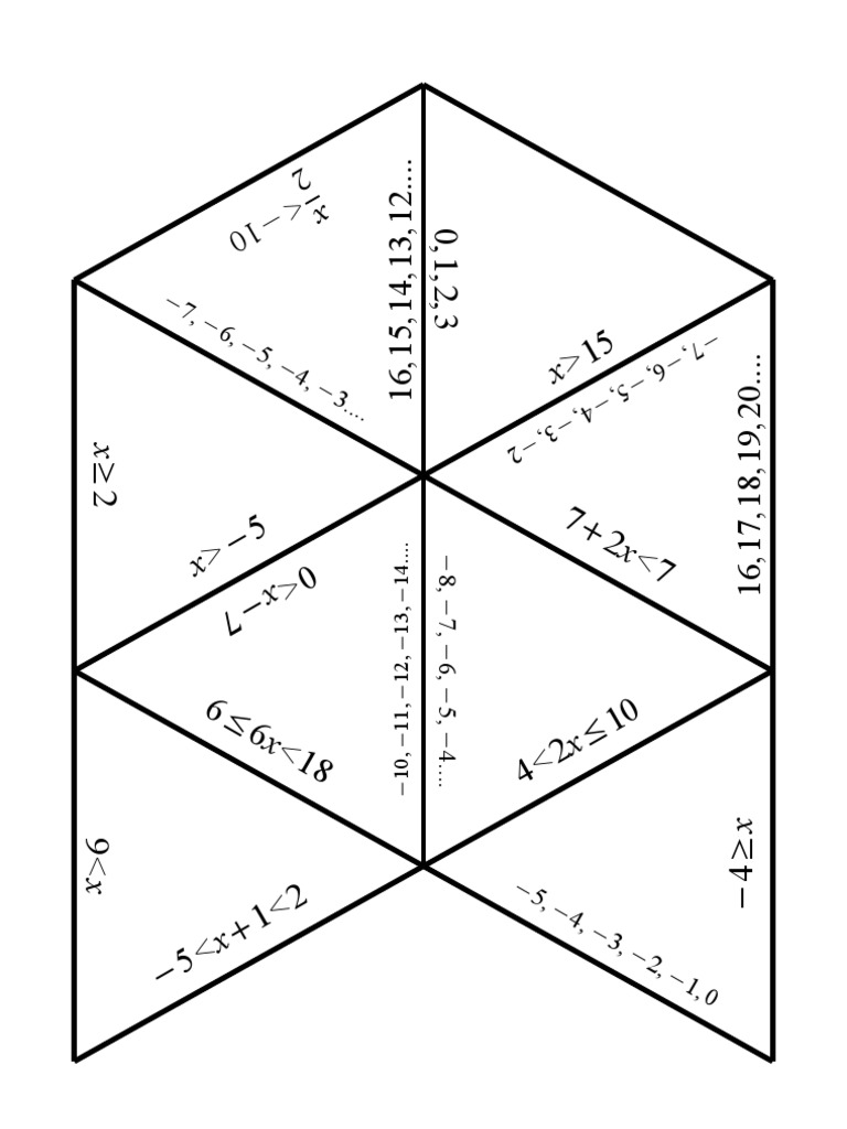 Inequalities Tarsia | PDF | Home & Garden | Computers