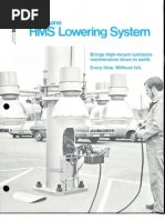 Holophane HMS High Mast System Brochure 8-78 | PDF | Lighting | Cable