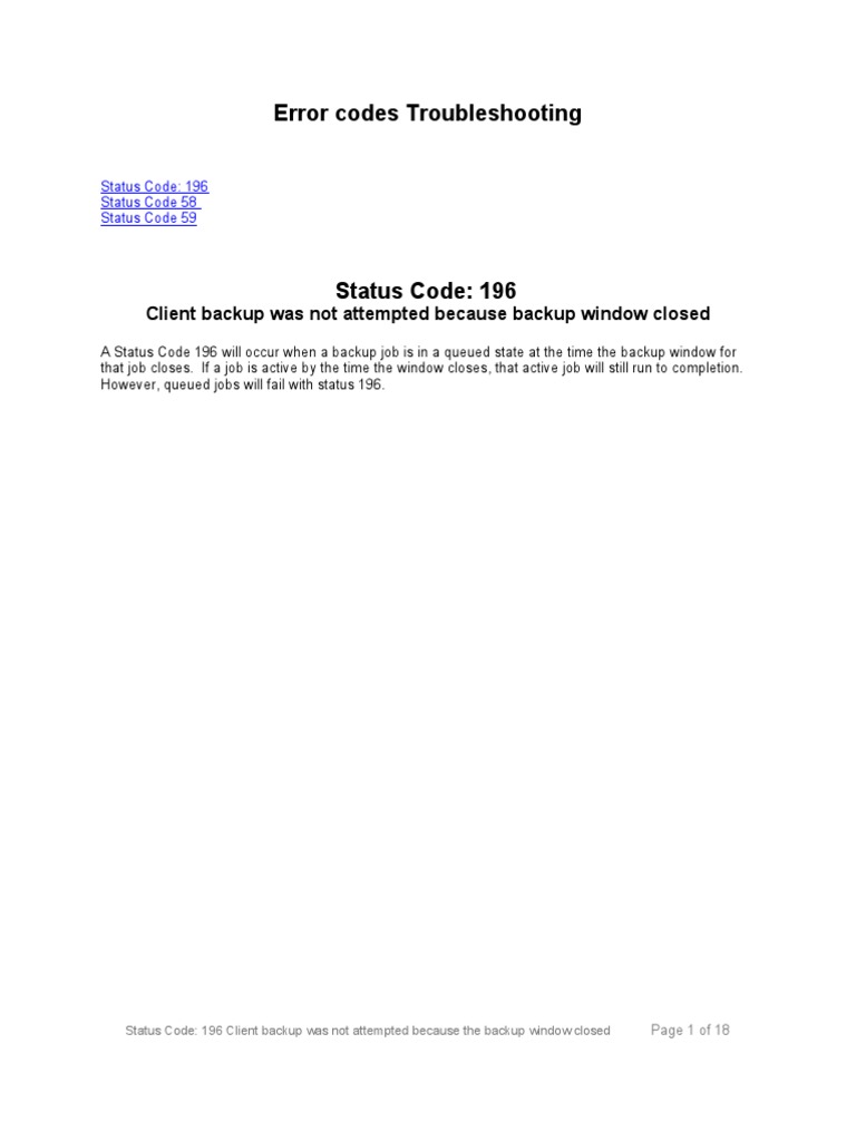 NB Error Codes Troubleshooting | Domain Name System | Port (Computer ...