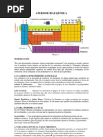 Filas Horizontales en la Tabla Periódica | PDF | Elementos químicos | Ion