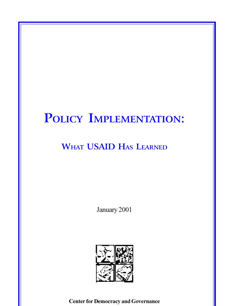 Policy Implementation | PDF | Strategic Management | United States ...