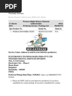 Cisco India RMA Return Procedures Guide | PDF | Packaging And Labeling ...