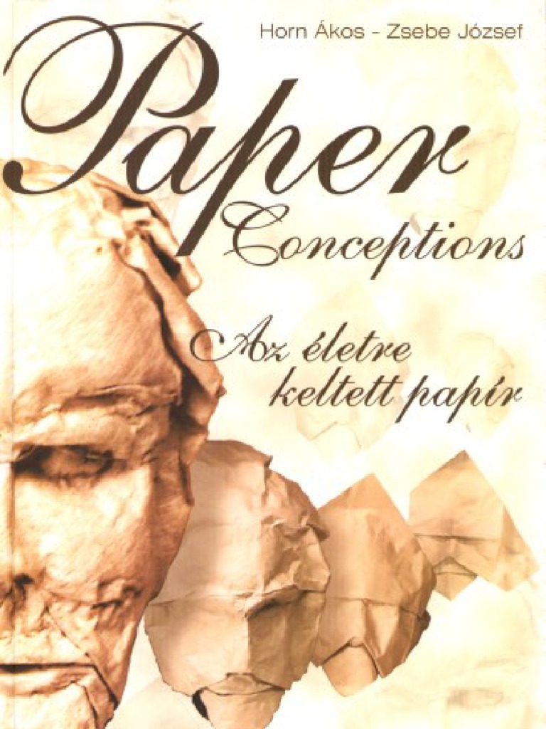 Jozsef Zsebe - Paper Conceptions | PDF