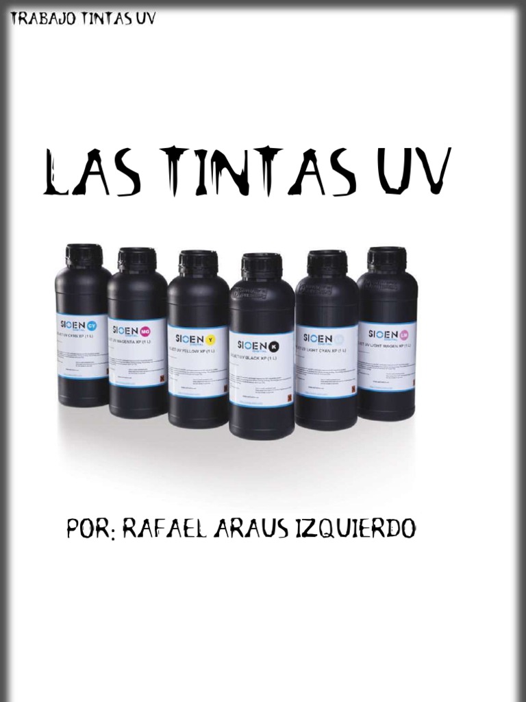 Tintas UV: Proceso y Aplicaciones | PDF | Ultravioleta | Espectro ...