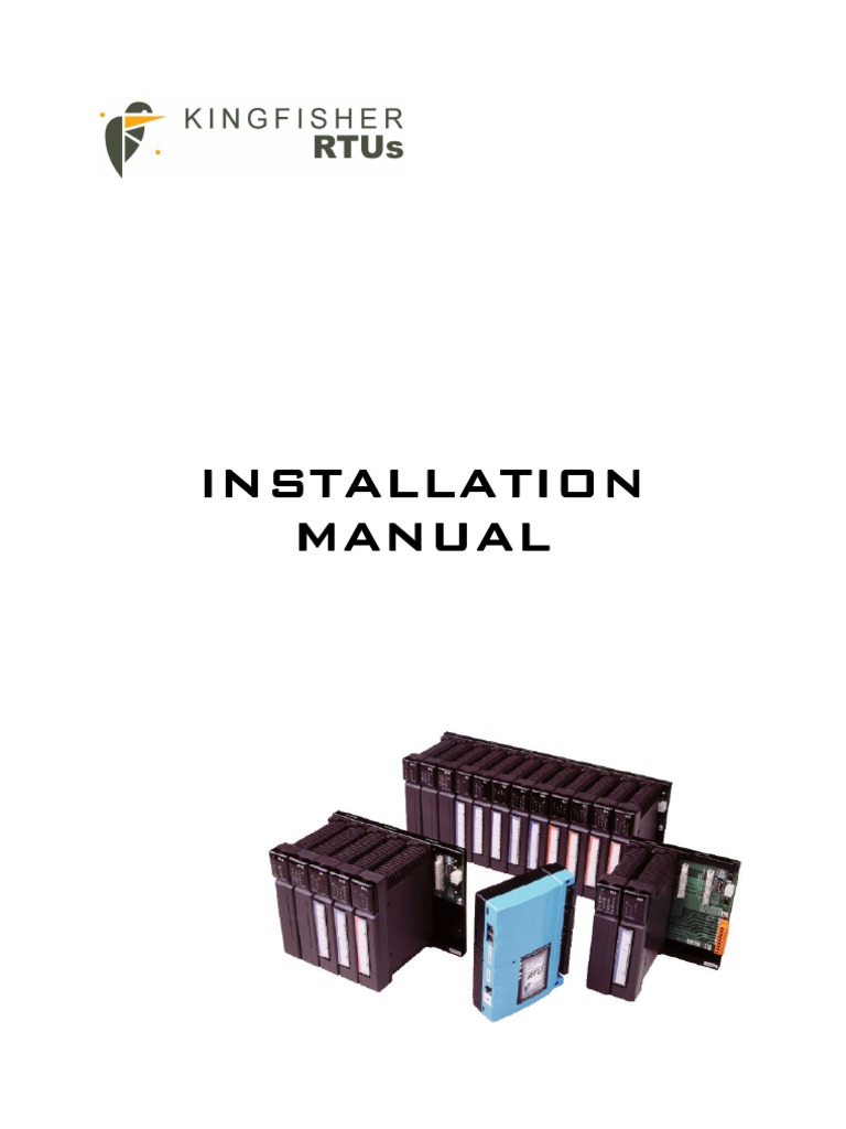 Manual Instalacion RTU | PDF | Power Supply | Electrical Connector