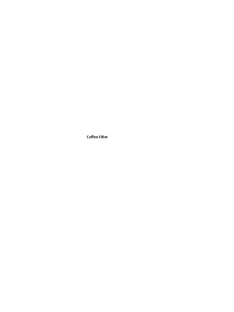 Coffee Filter Mass and Terminal Velocity | PDF | Drag (Physics) | Mass