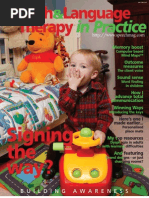 Fluency Severity Rating Scale | PDF | Stuttering | Human Communication