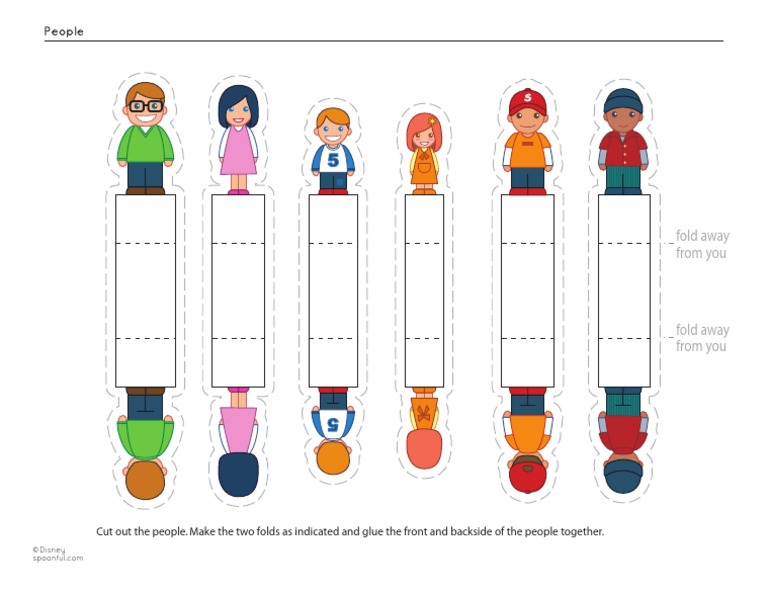 DIY Paper People Folding Guide | PDF