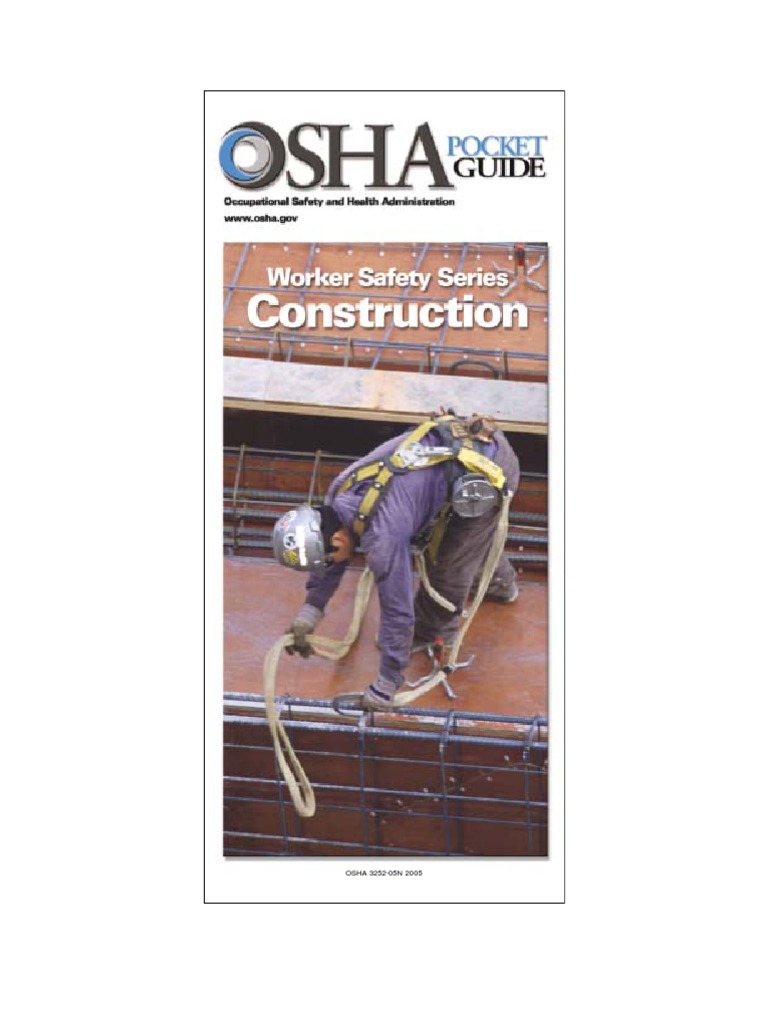 OSHA WorkSafe Construction | PDF | Occupational Safety And Health Administration | Occupational ...