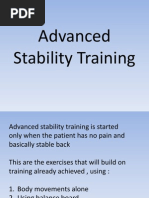 Sahrmann Core Stability Test | PDF