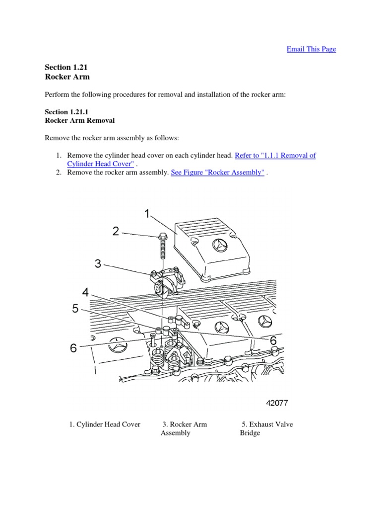 018 - Rocker Arm | PDF | Rotating Machines | Engines