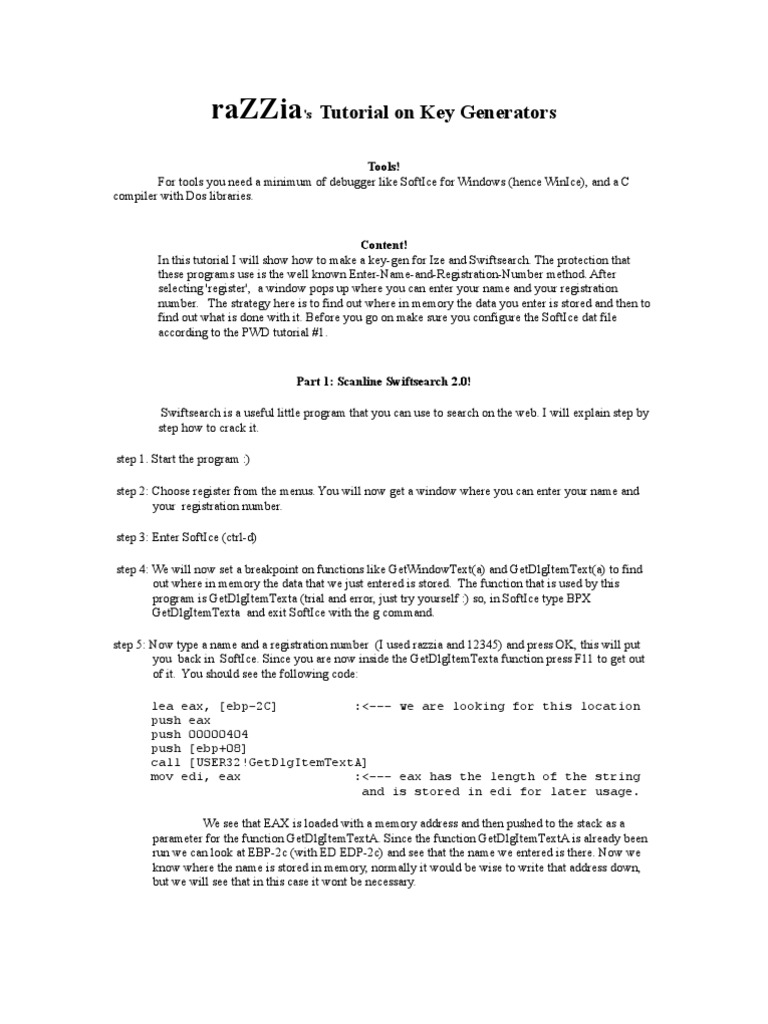 How To Make Key Generators | PDF