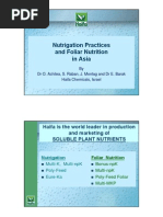 Fertigation Manual Haifa | PDF | Fertilizer | Soil