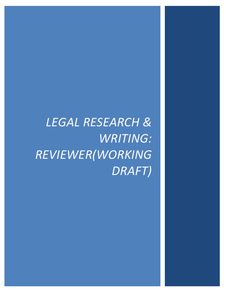 Legal Research | PDF | Precedent | Case Law