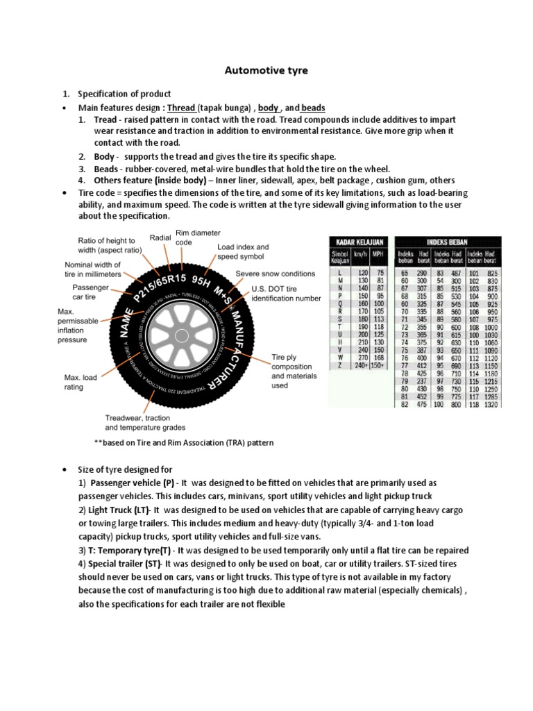 Assignment - Atomobile Tyre | PDF | Natural Rubber | Tire
