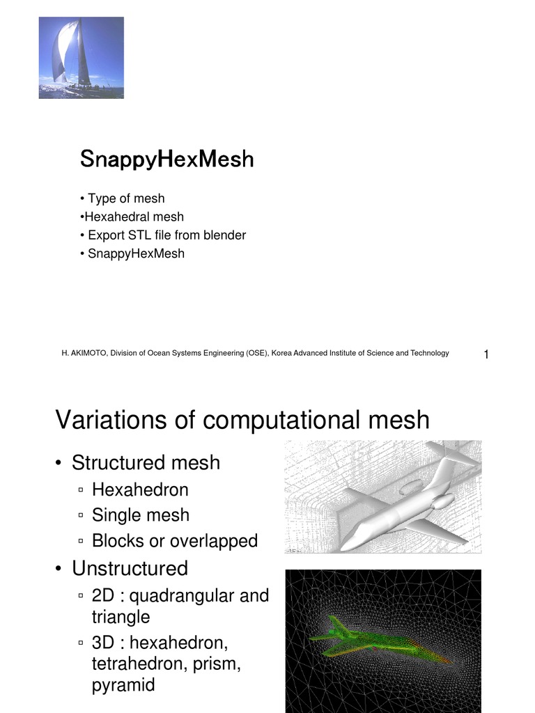 Snappy Hex Mesh | PDF | Areas Of Computer Science | Computing