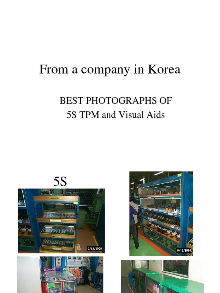 Best Practice 5s TPM Visuals | PDF