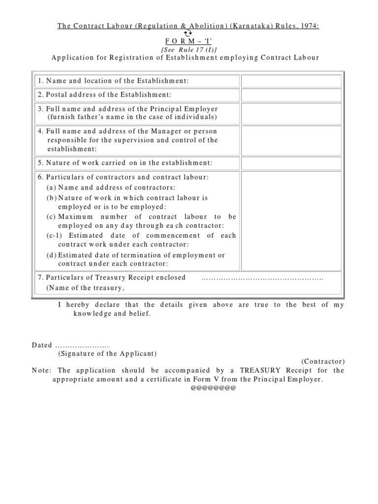 Contract Labour | PDF | Overtime | Employment