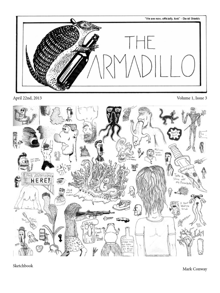 The Armadillo 1-3 4-22-13 | PDF | Poetry | General Fiction