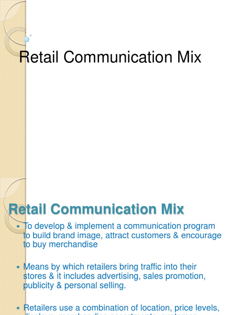 Retail Communication | PDF | Brand | Retail