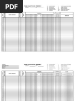 Model de Foaie Colectiva de Prezenta | PDF