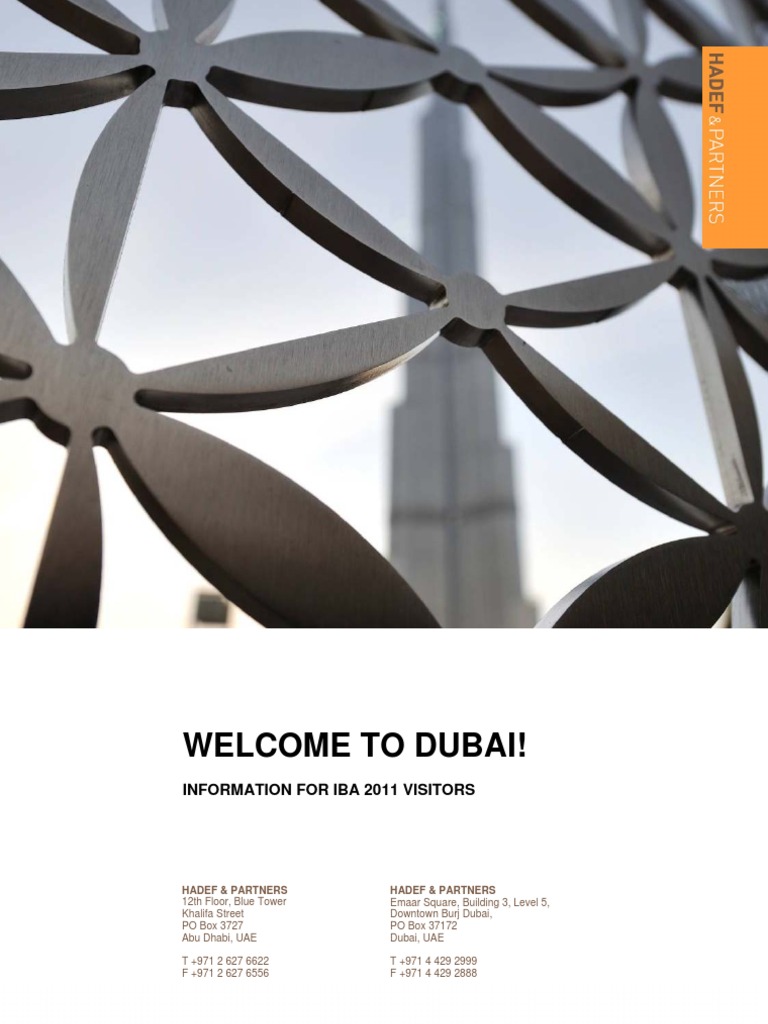 Hadef & Partners Welcome to Dubai | Dubai | United Arab Emirates