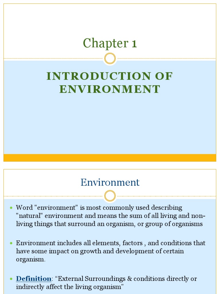Understanding Environmental Factors | PDF | Atmosphere Of Earth ...