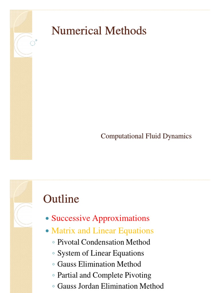 Winsem2012 13 Cp0854 06 Mar 2013 Rm01 7 Numerical Methods Pdf