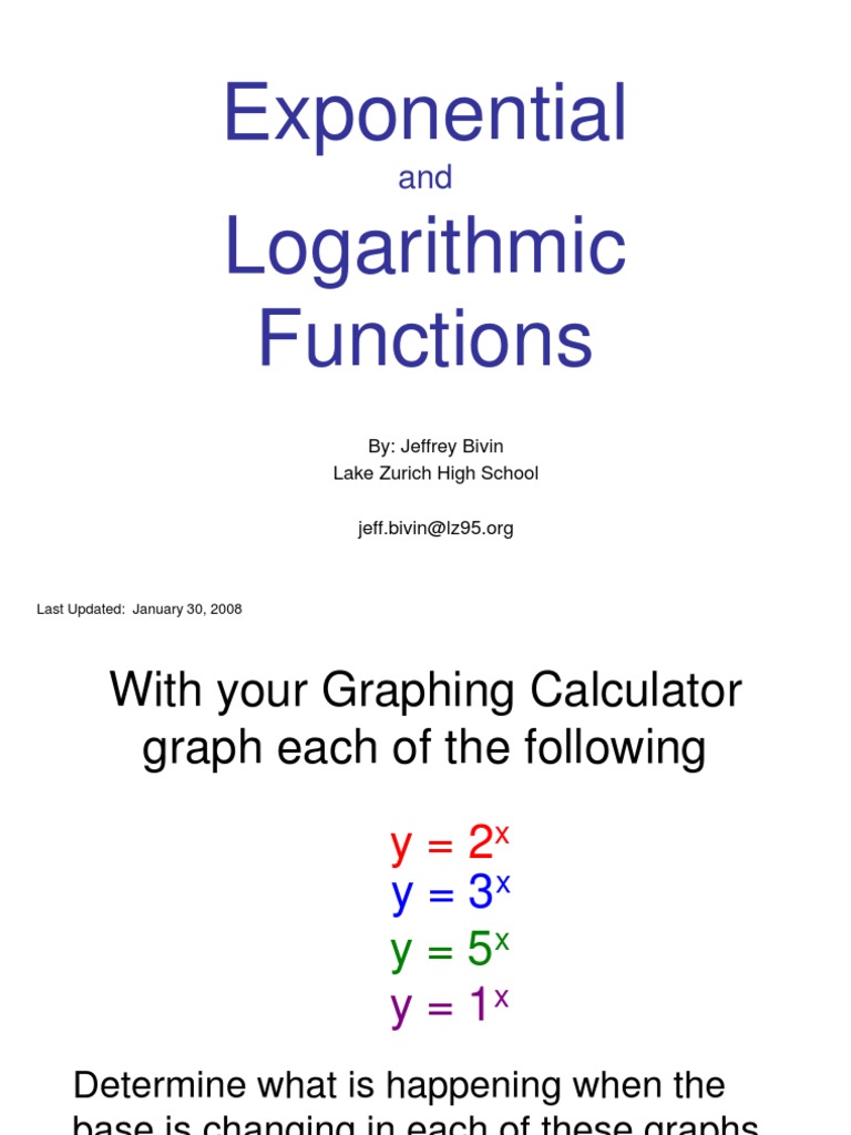 Logs | Compound Interest | Logarithm