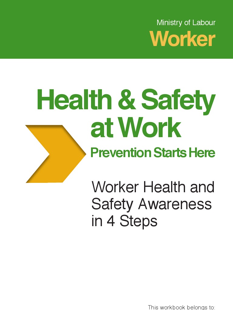 Safety Workbook | Occupational Safety And Health | Personal Protective ...