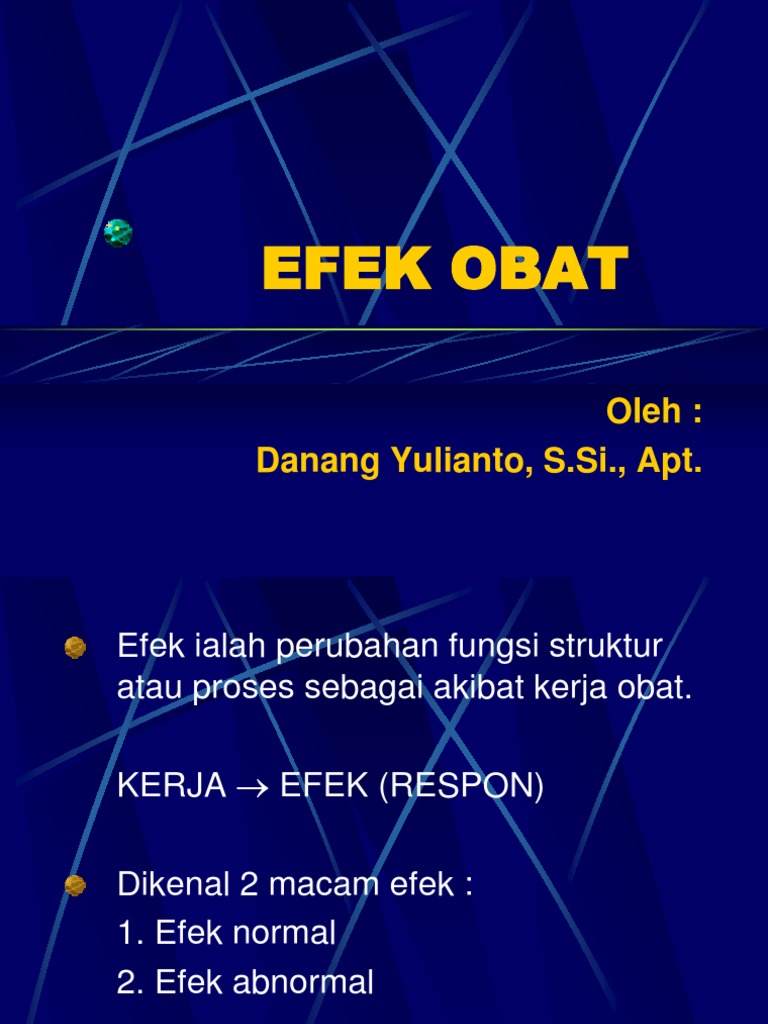 Efek Obat: Normal, Abnormal, dan Toksisitas | PDF | Pengembangan Diri