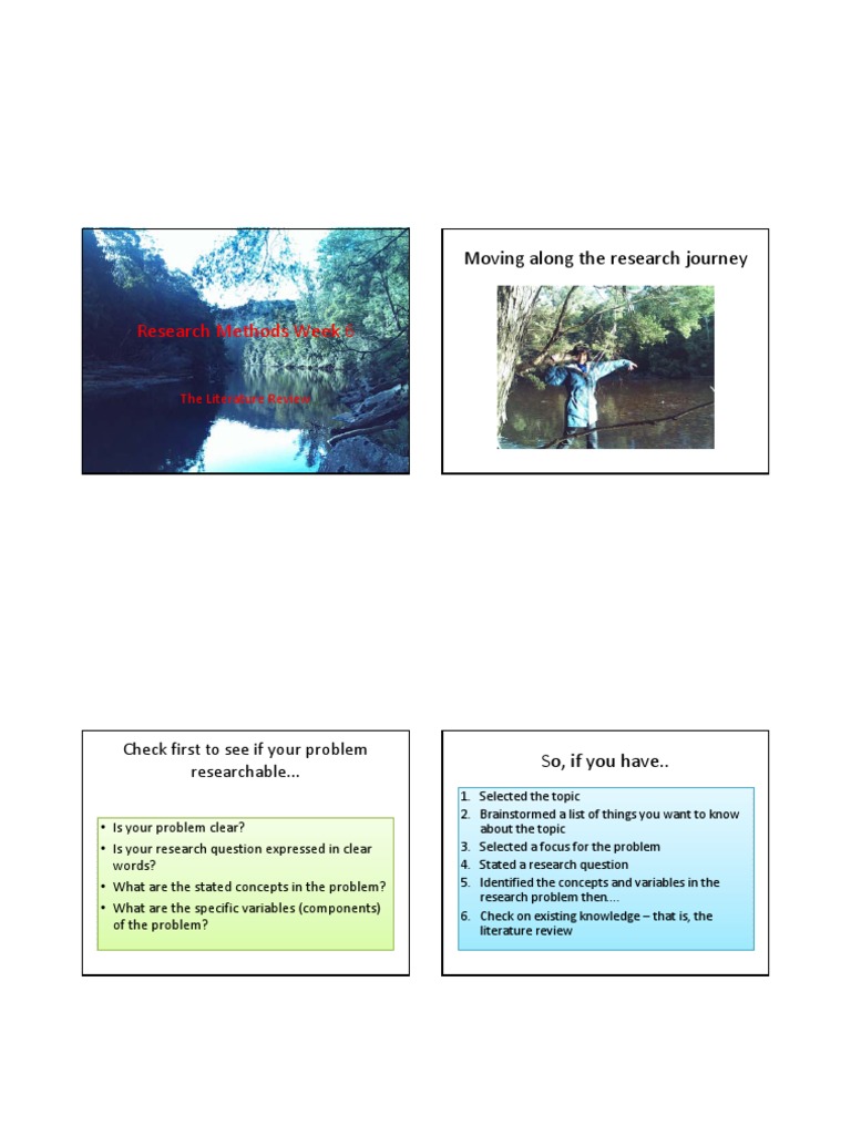 Research Methods Week 6: Moving Along The Research Journey | Download ...
