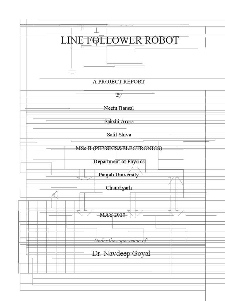 Line Follower Robot | PDF | Electric Motor | Infrared