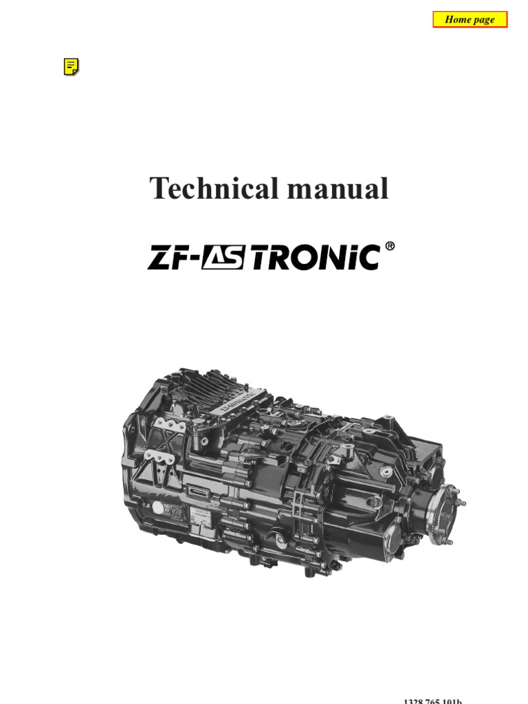 ZF As Tronic Technicians Handbook | PDF | Automatic Transmission ...