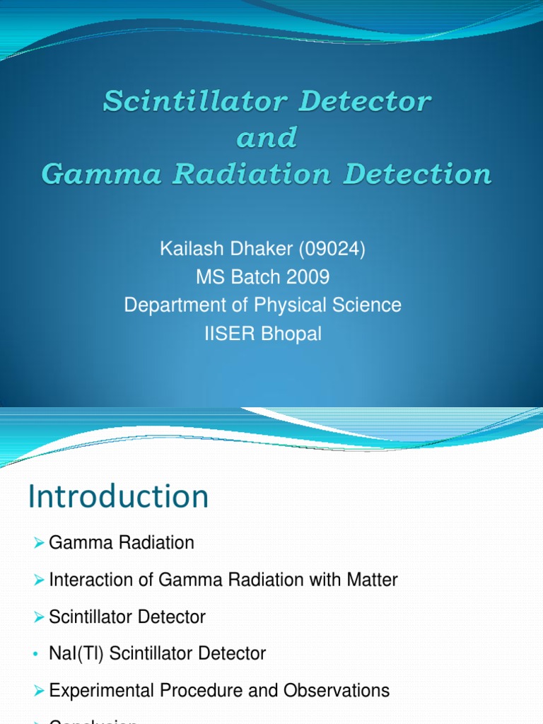 Gamma Ray Spectros | PDF | Electromagnetic Radiation | Photoelectric Effect