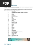 English Acronyms and Abbreviations List | PDF