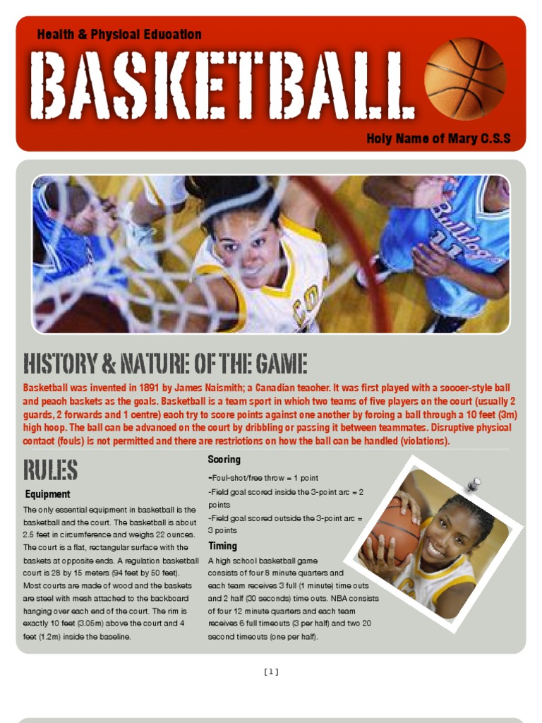 Basketball game information store