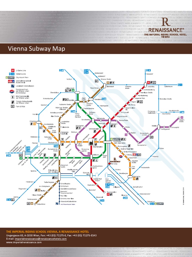 Vienna Public Transport - Subway Map | PDF